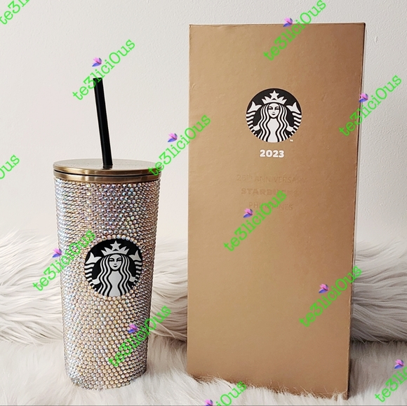 Starbucks | Dining | Starbucks Philippines Gold Yellow Rhinestone ...